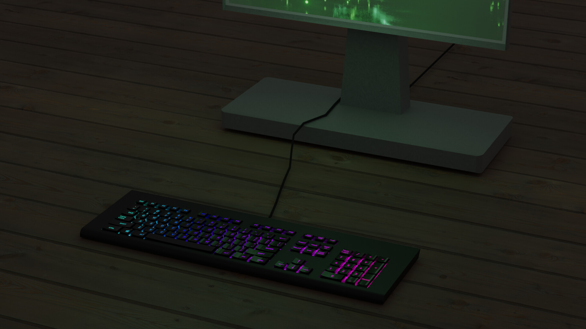 ArtStation - RGB Keyboard