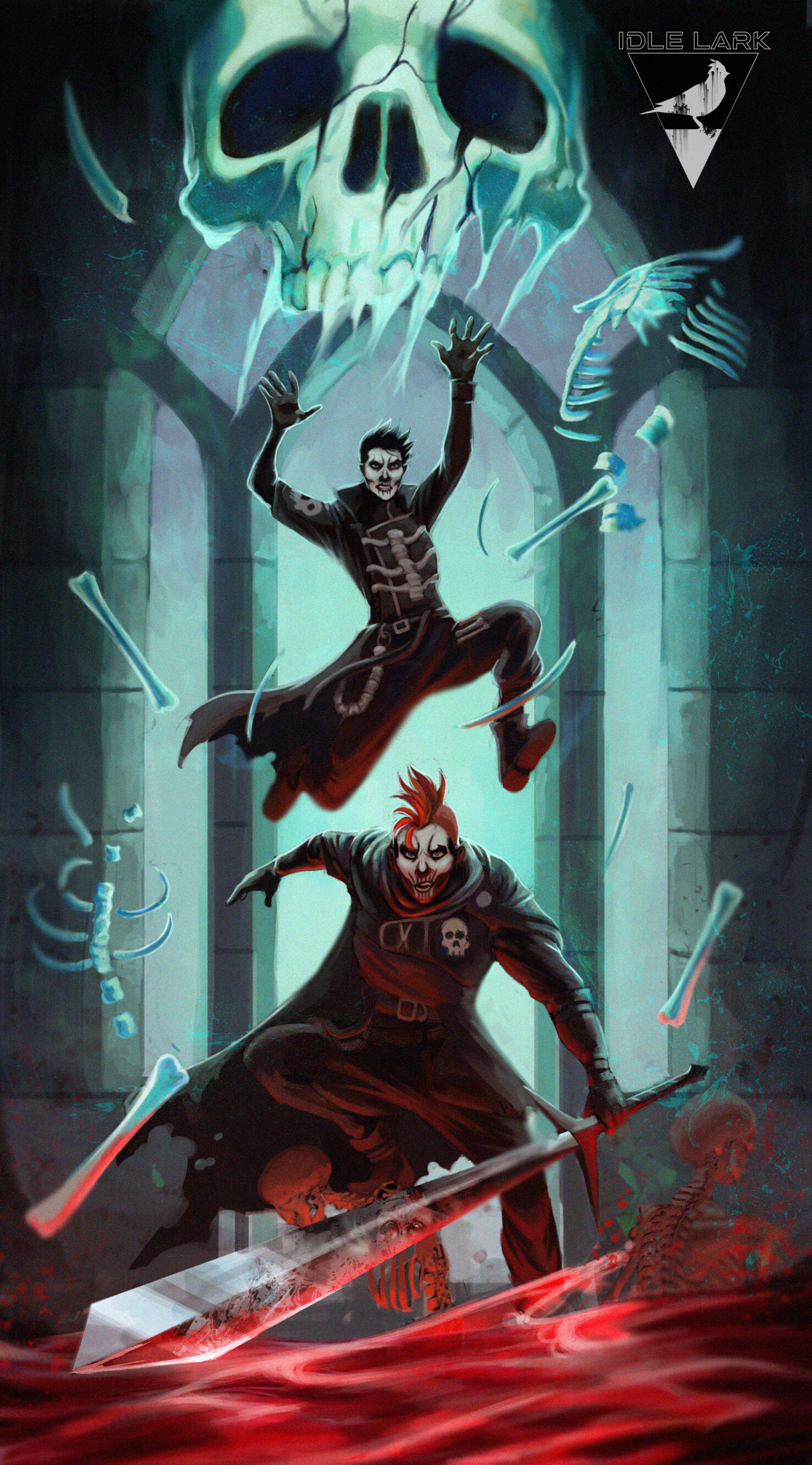 ArtStation - The Locked Tomb Print ArtStation - The Locked Tomb Print
