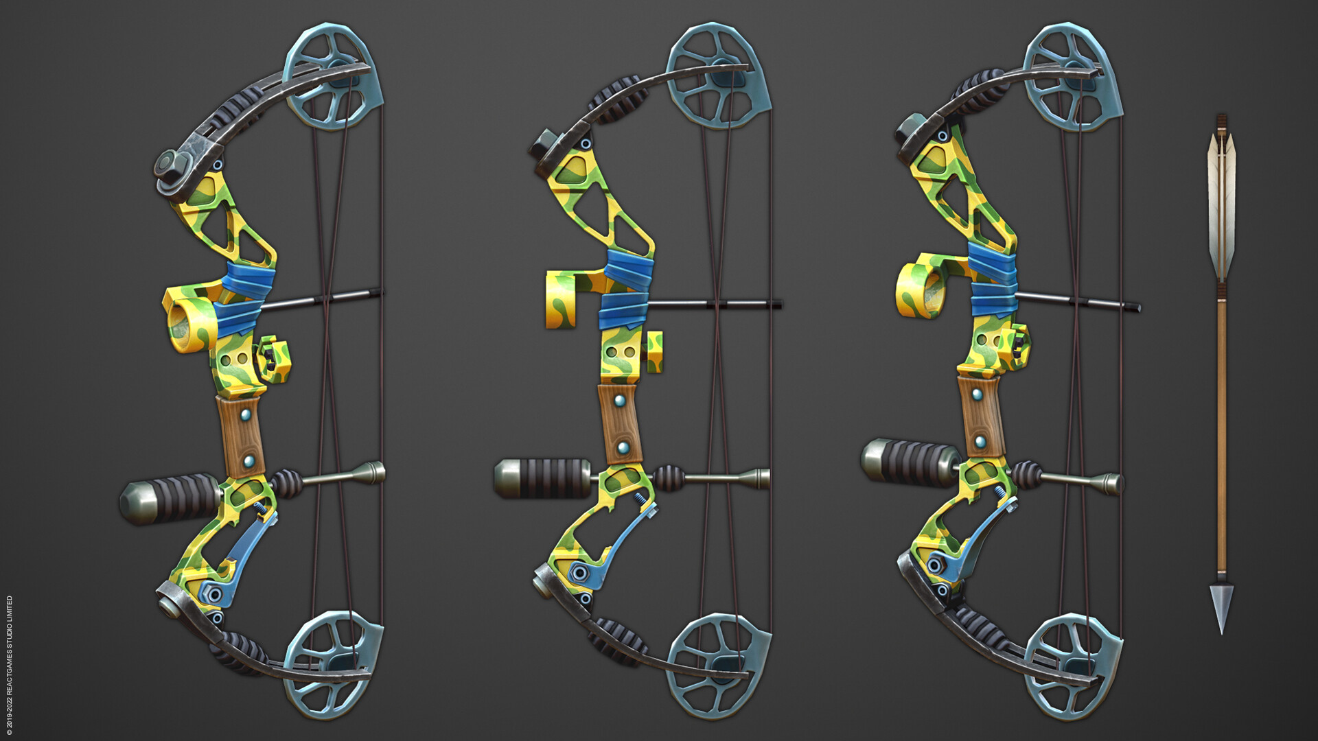 ArtStation - compound bow