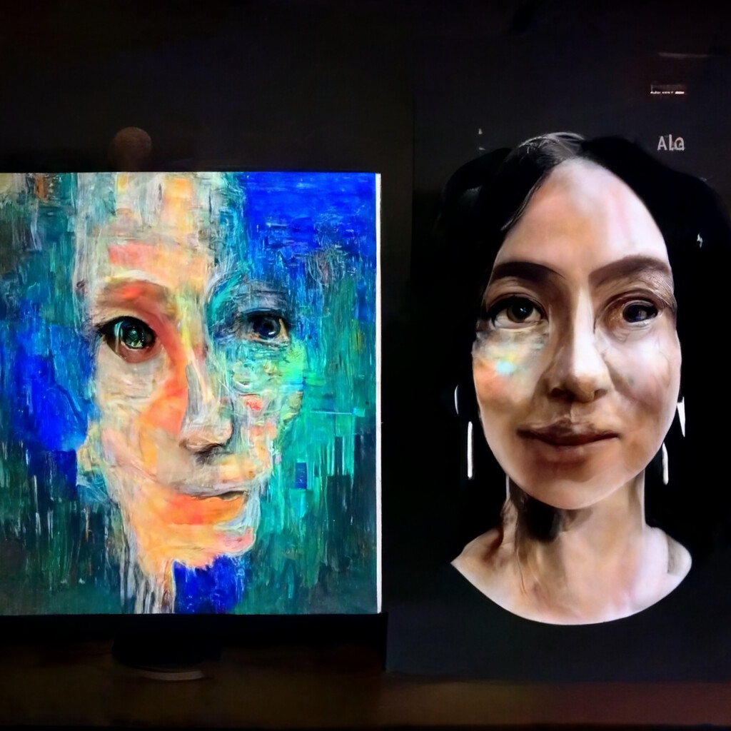 ArtStation - Alexa and Siri making art together using Midjourney