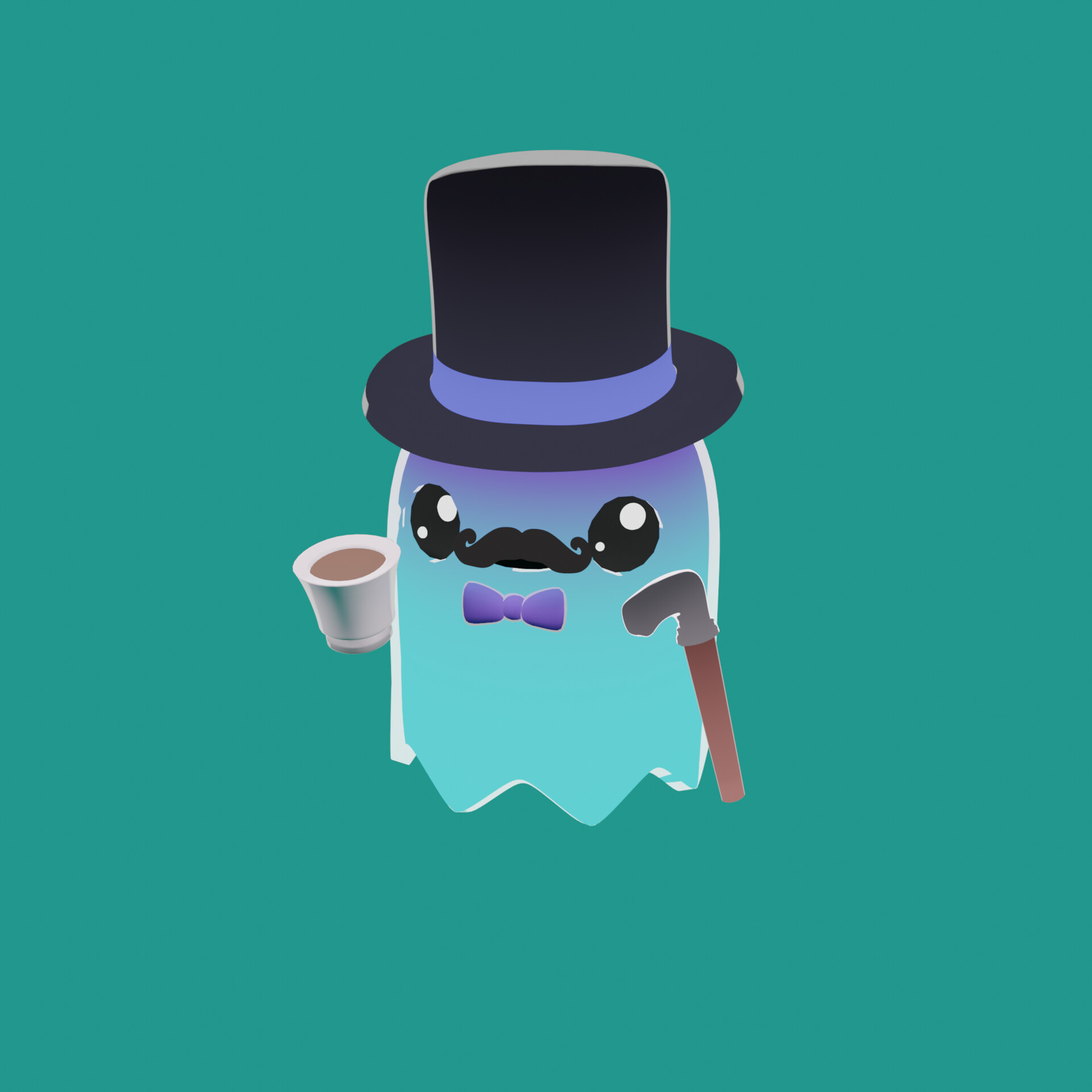 ArtStation - Cute ghost