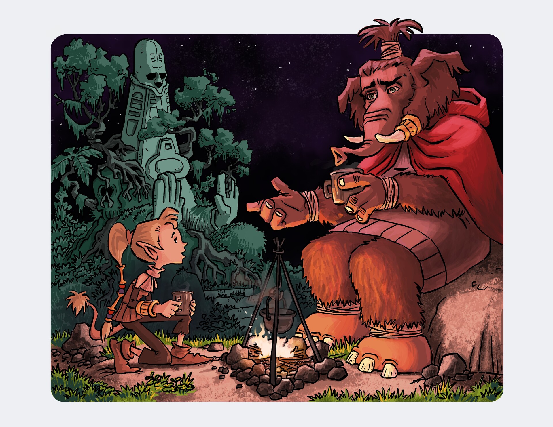 ArtStation - Campfire