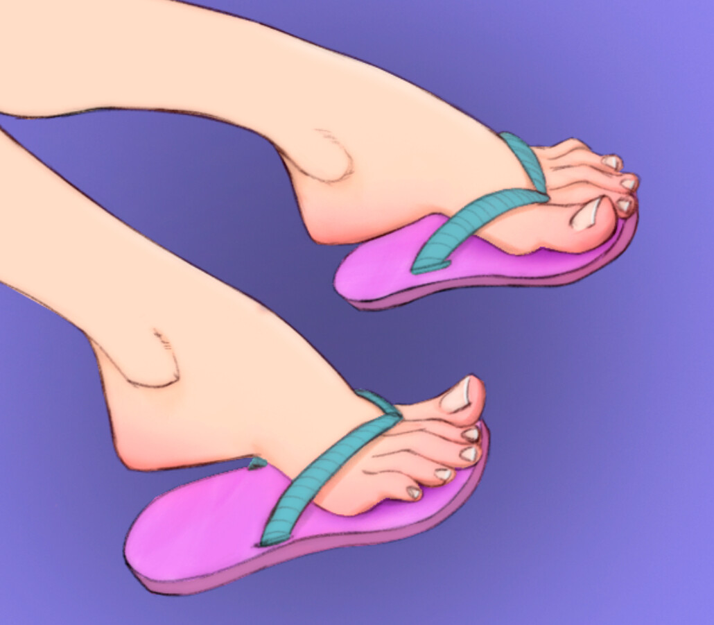 ArtStation - Feet practice
