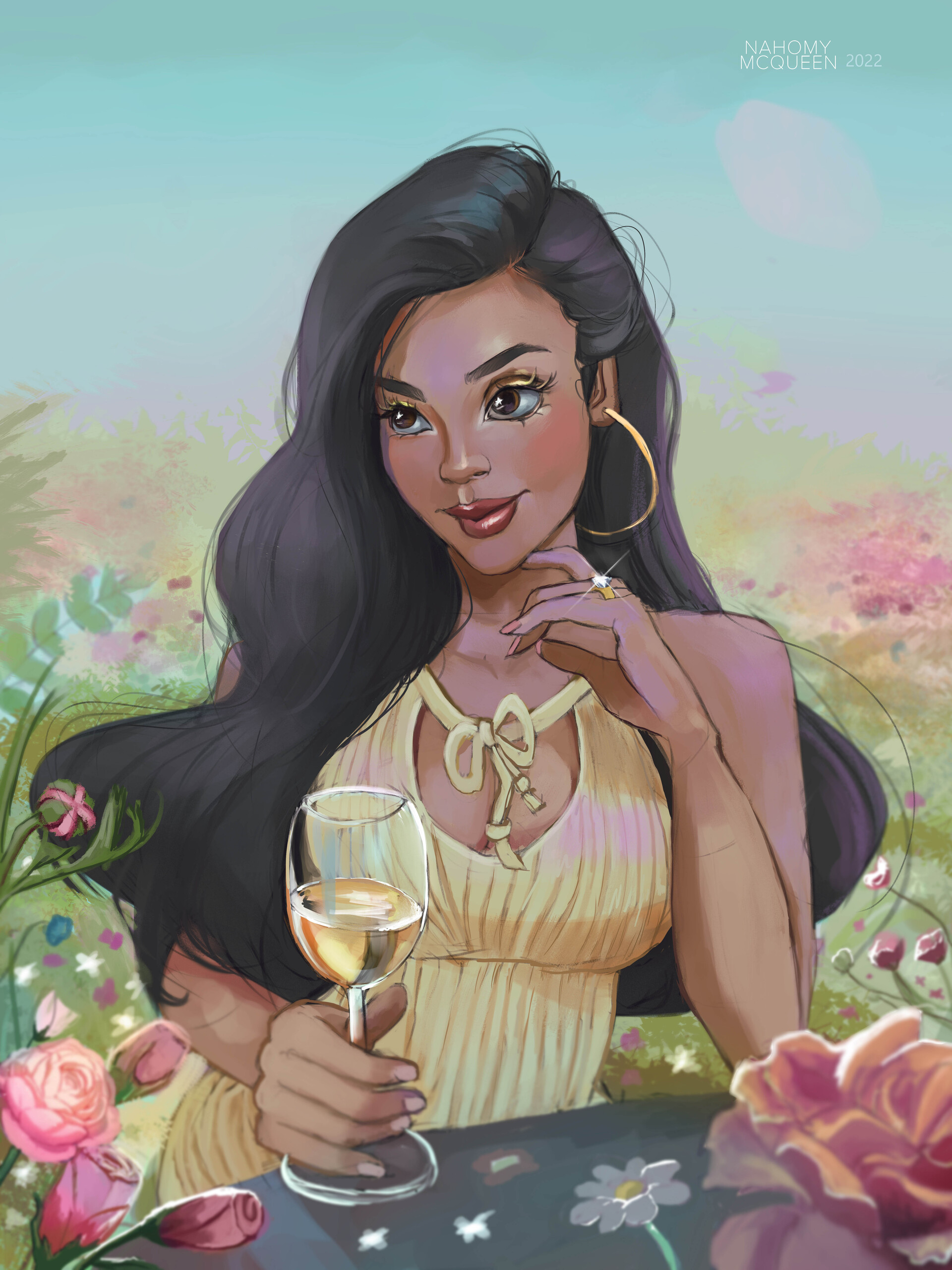 Artstation Tania Lucely Fanart