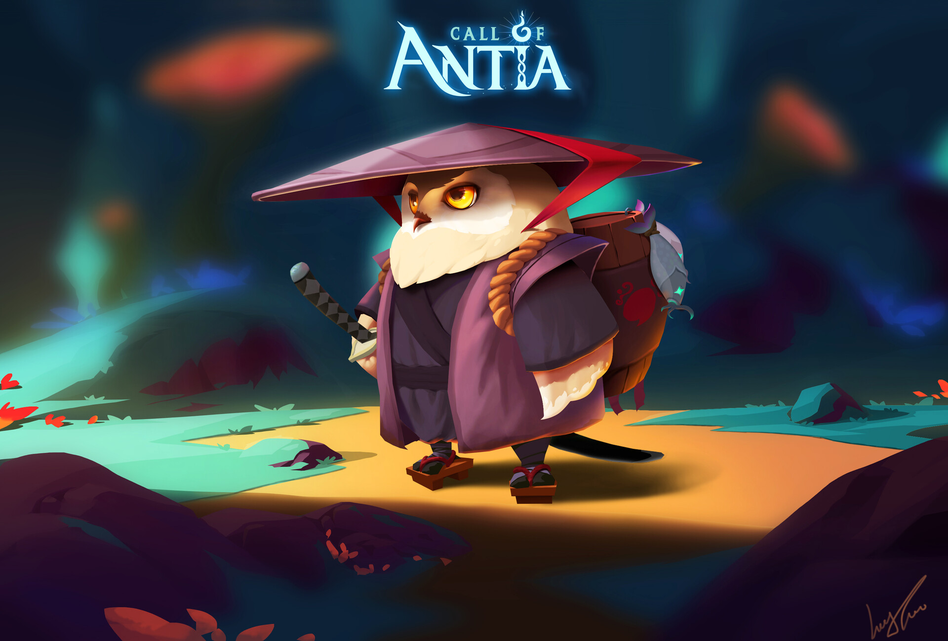 ArtStation - Owl Warrior