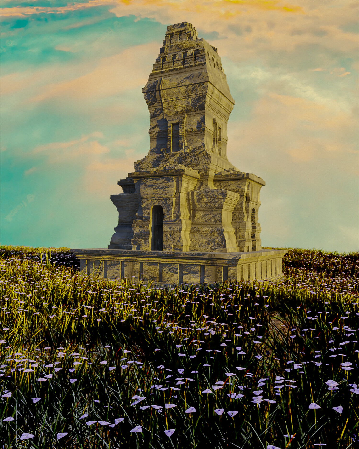 ArtStation - Singhasari Temple ~ Indonesia