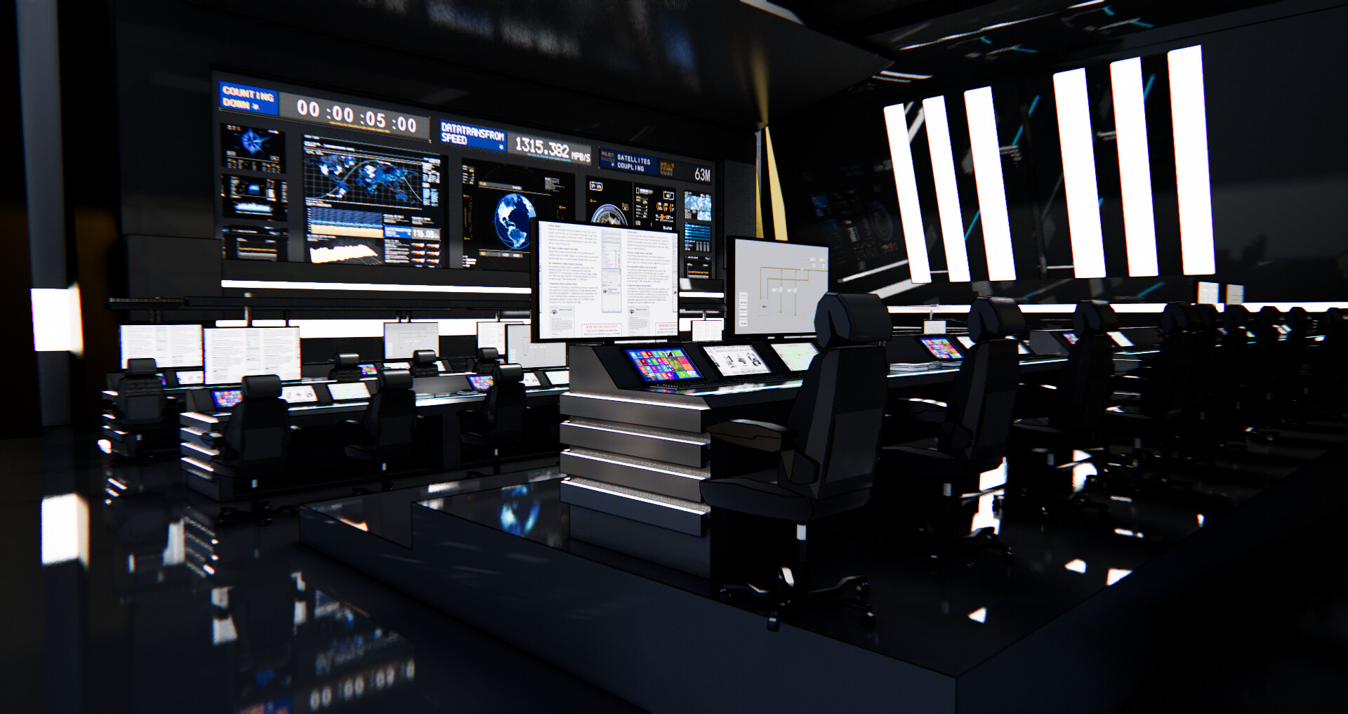 ArtStation - Mission Control Center