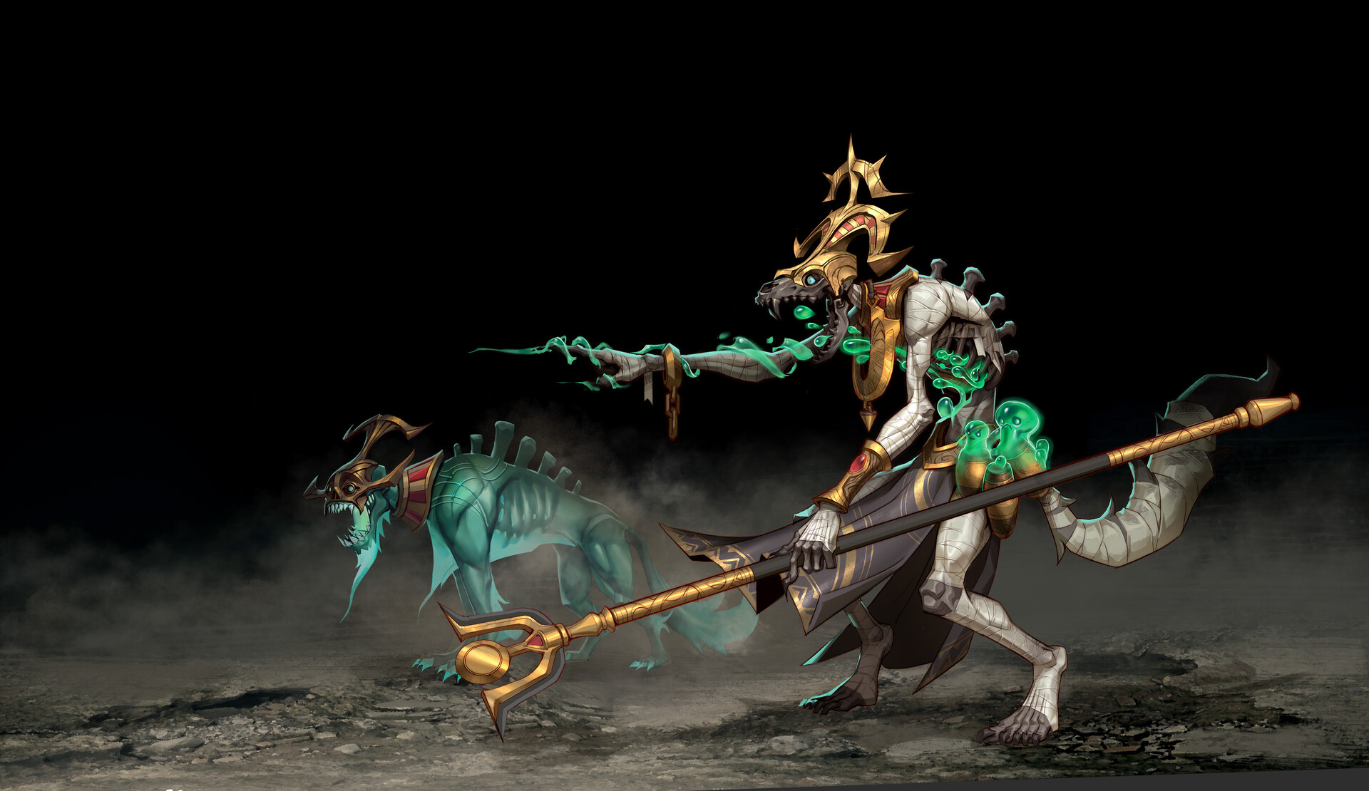 ArtStation - Dog - mummy