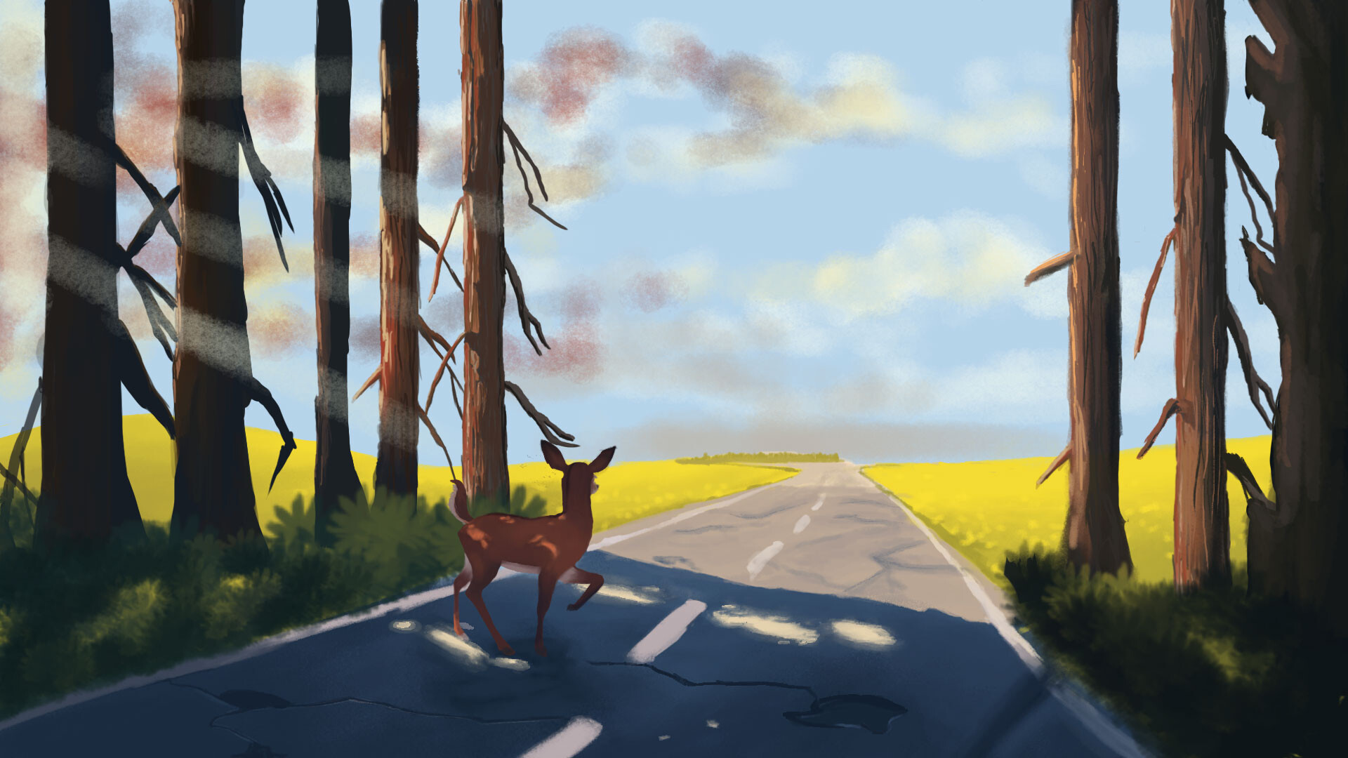 ArtStation - A LOST DEER