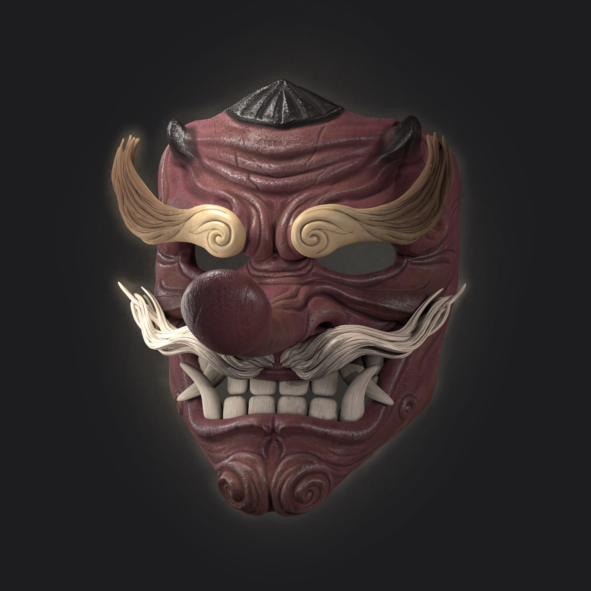 ArtStation - Tengu Mask