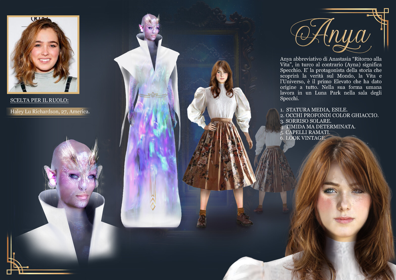 Kaory Pani - Lo Specchio di Anya - Personal film script