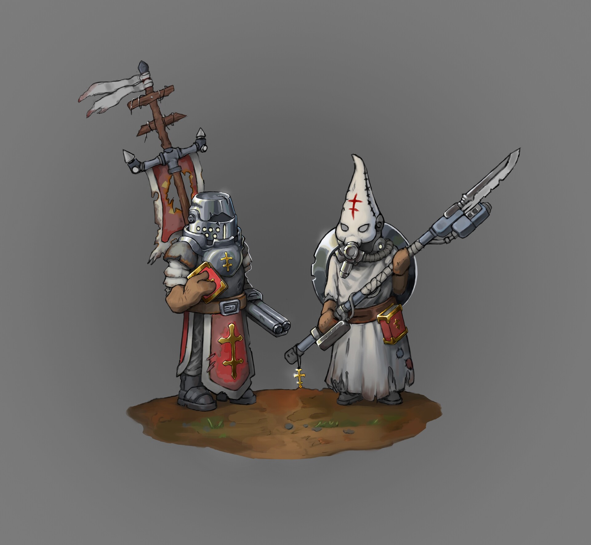 ArtStation - Army of holy knights