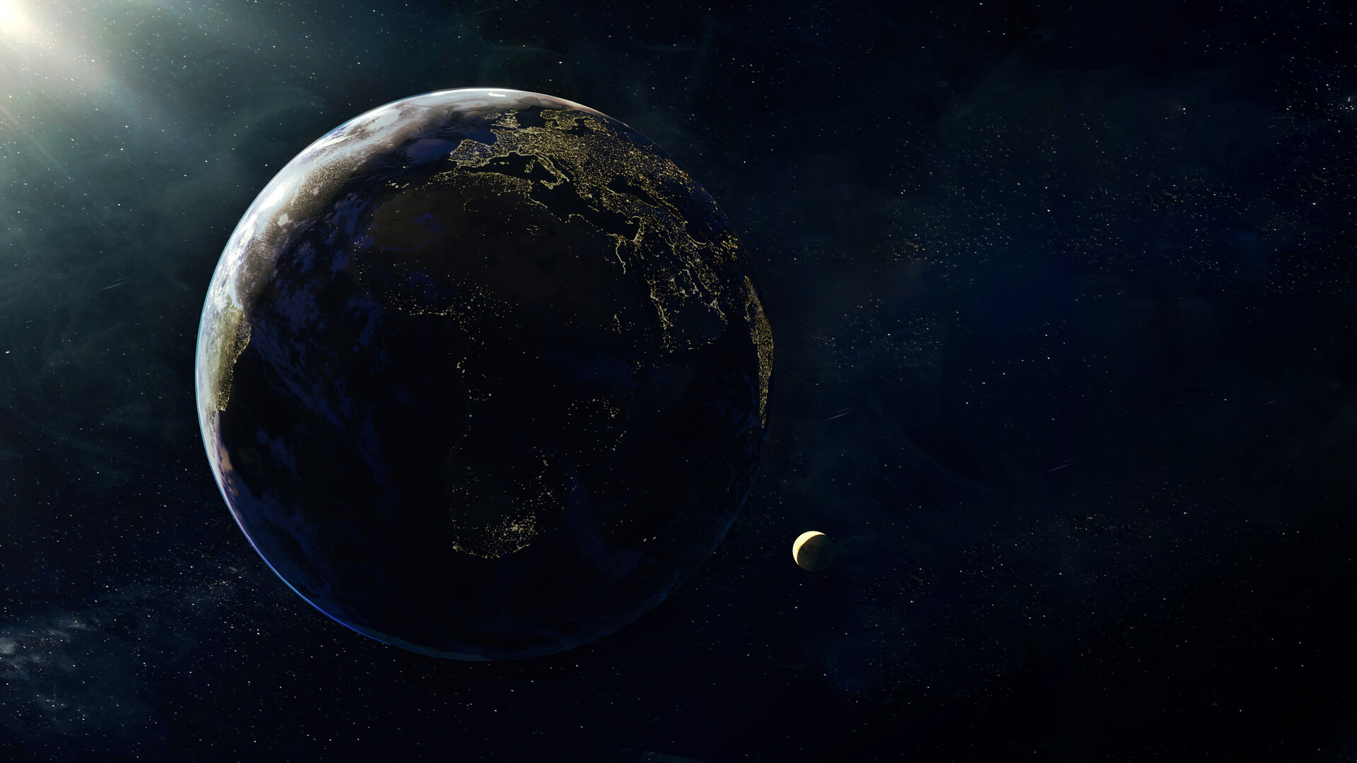 ArtStation - Alien's View of the Earth