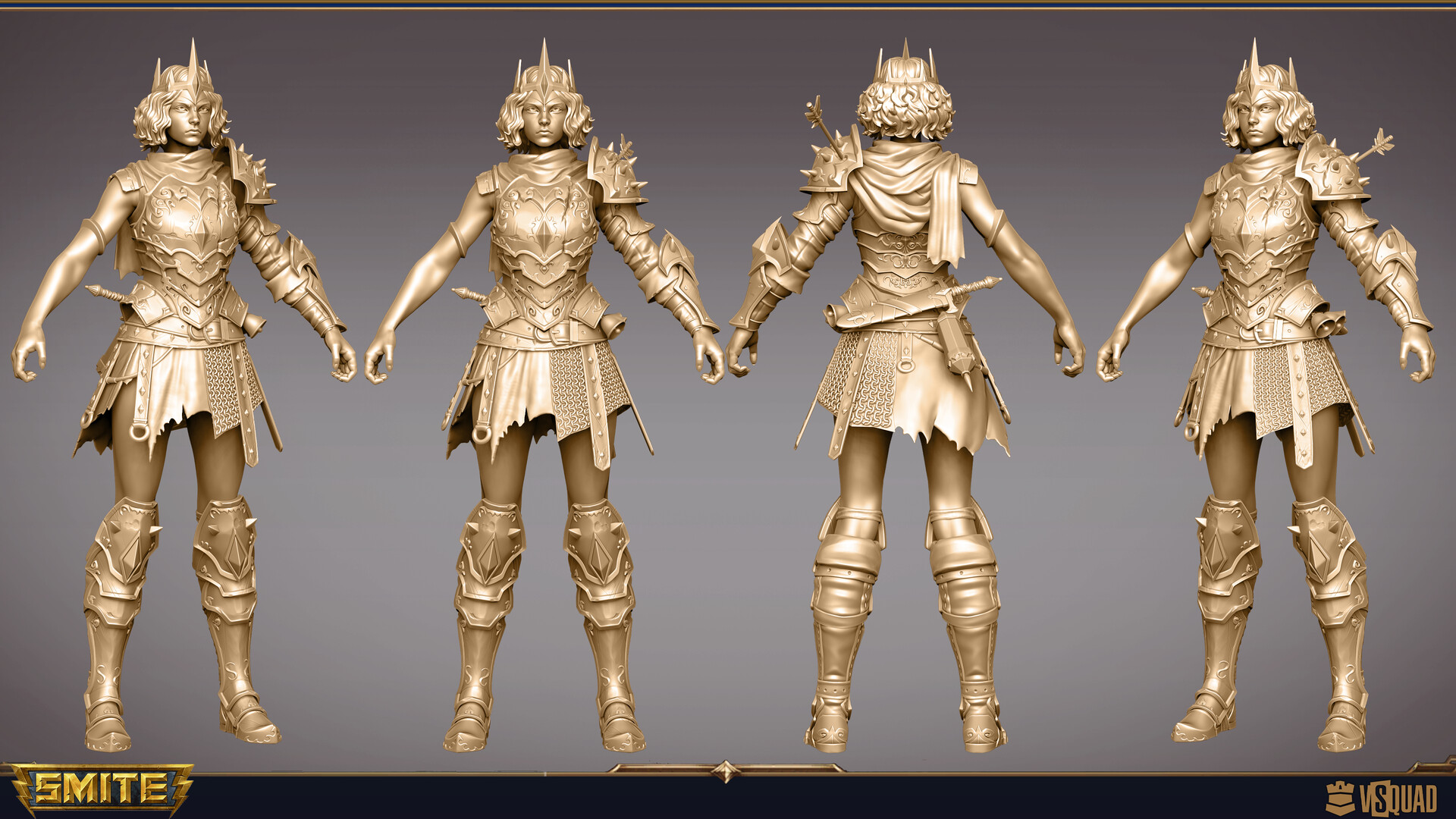 Vsquad studio - Bellona Ghost Queen - SMITE