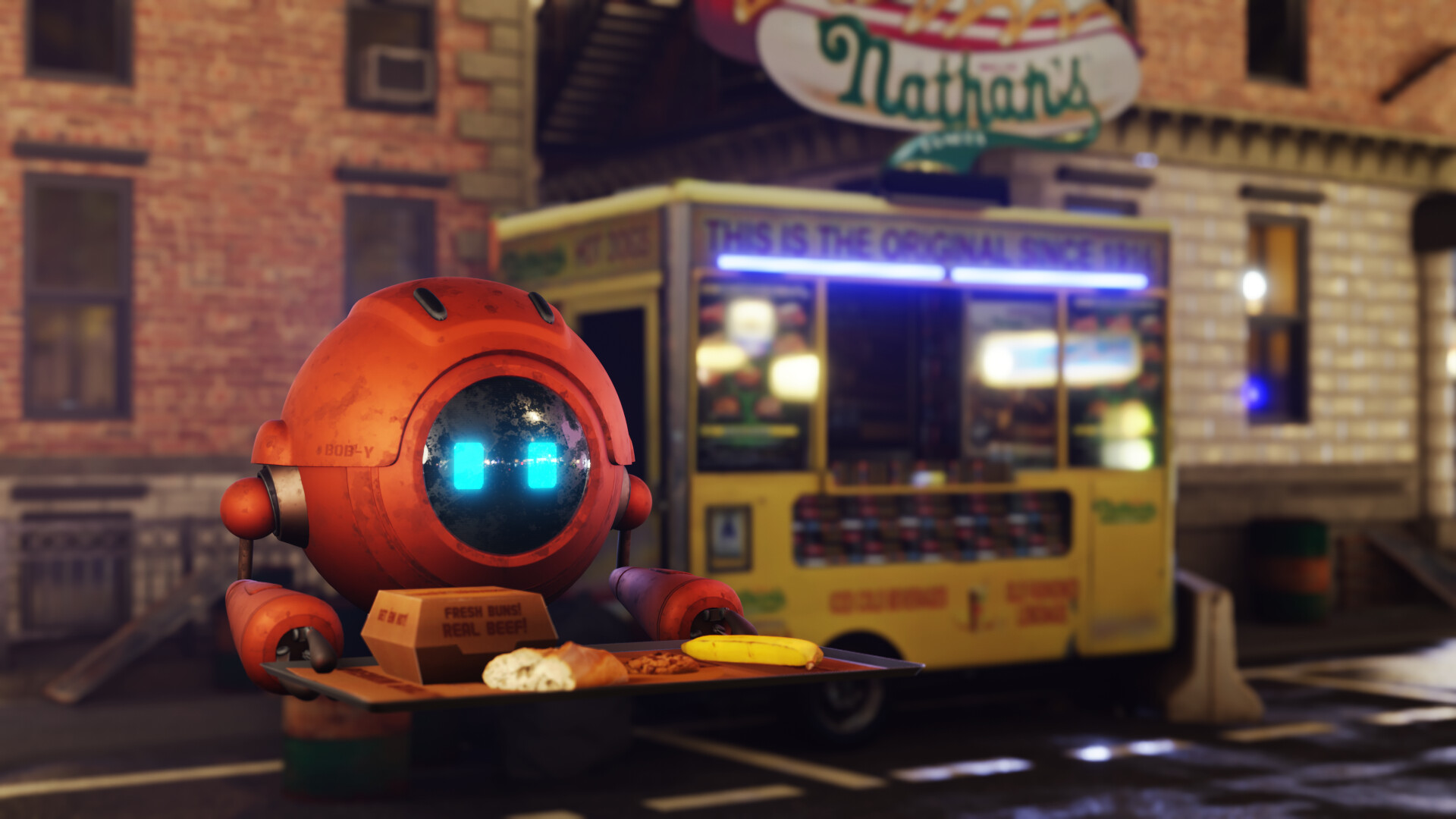 ArtStation - Little Robot / Blender Evee