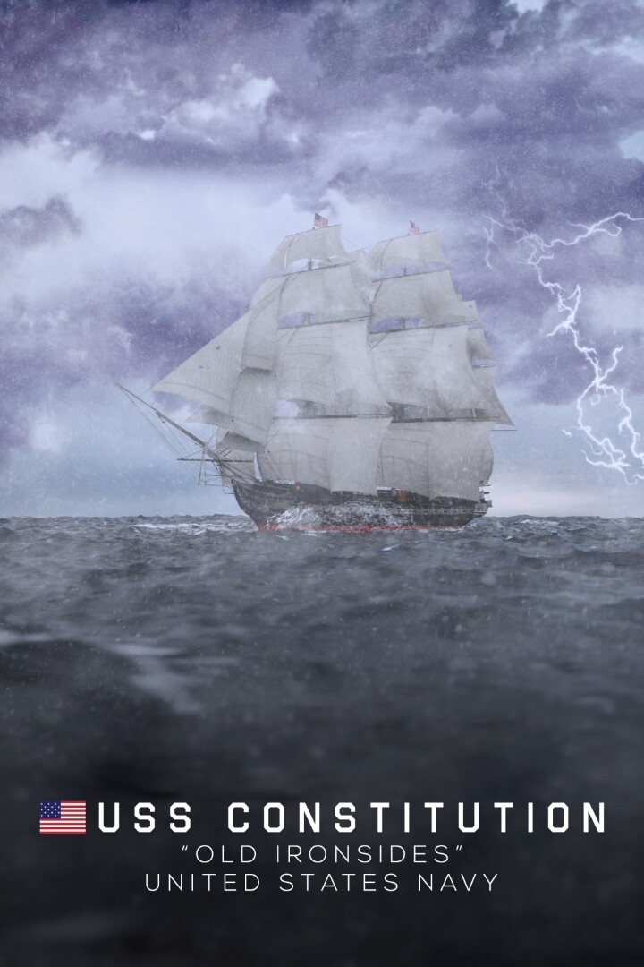 ArtStation - USS Constitution Recreation