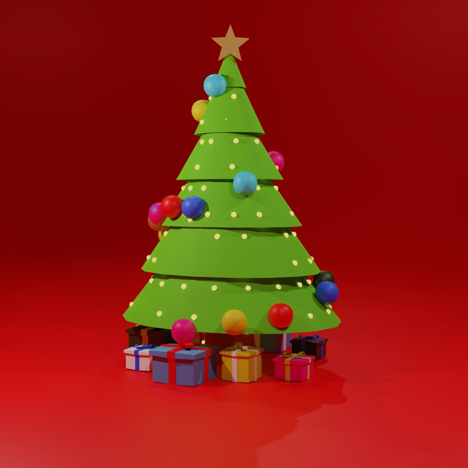 ArtStation - Christmas Tree
