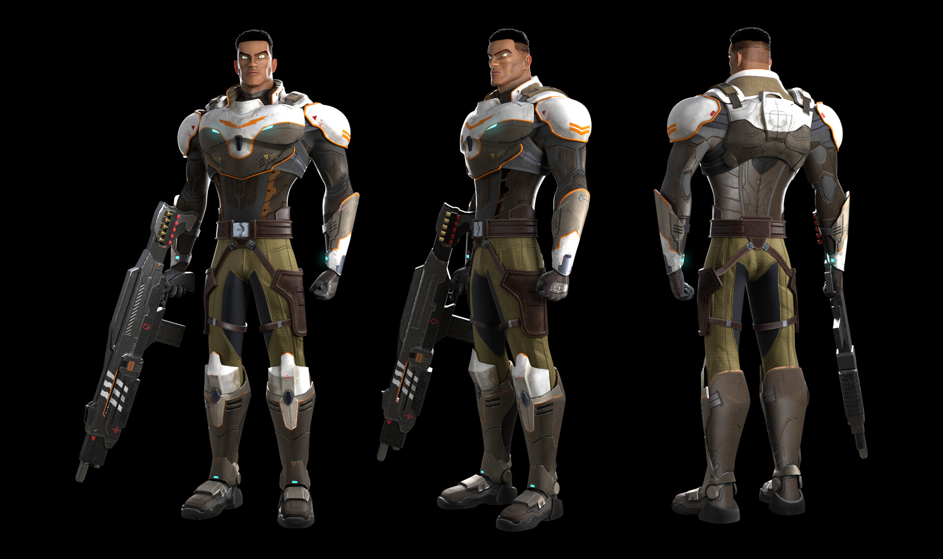 ArtStation - Stryker character model