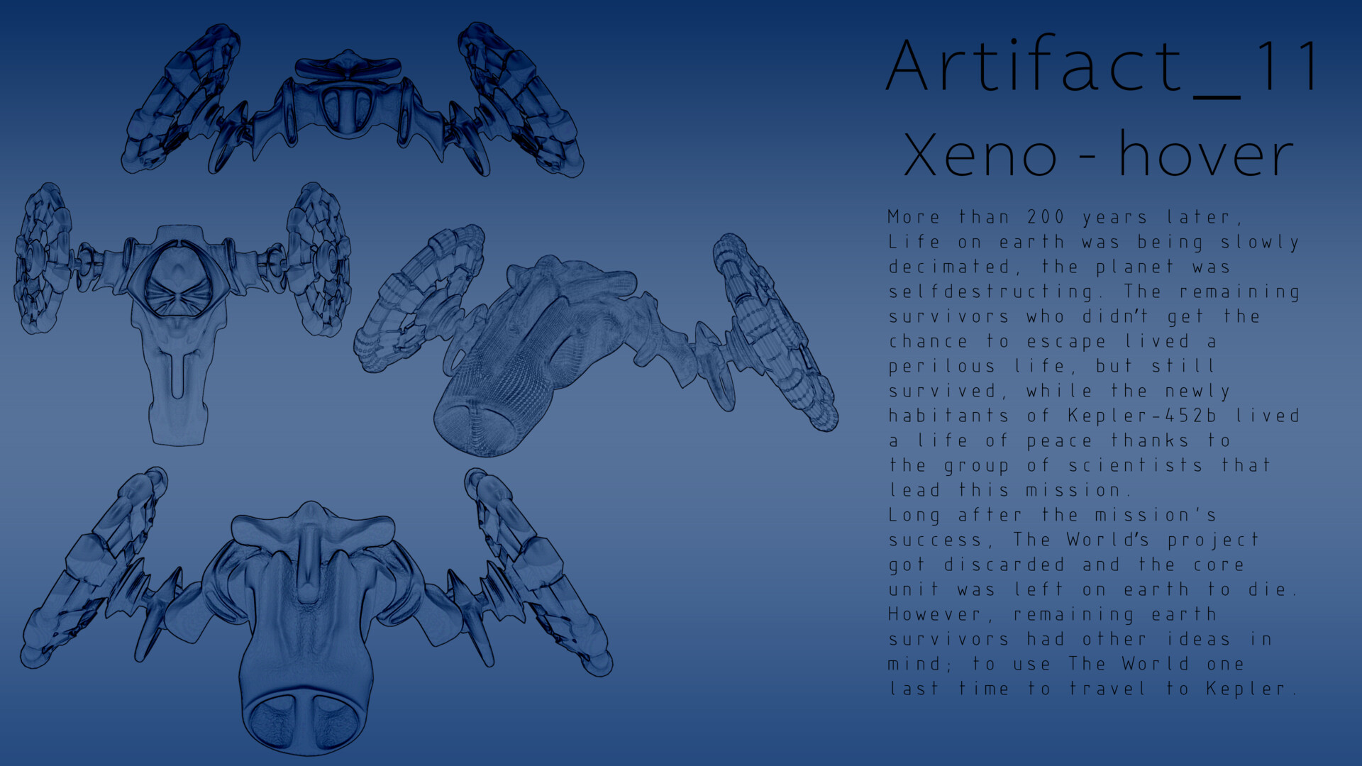 ArtStation - Artifact X11 _ Xeno-hover
