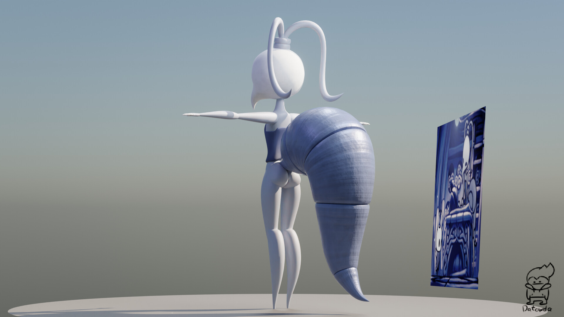 Datowda - Divine & Iselda - Hollow Knight