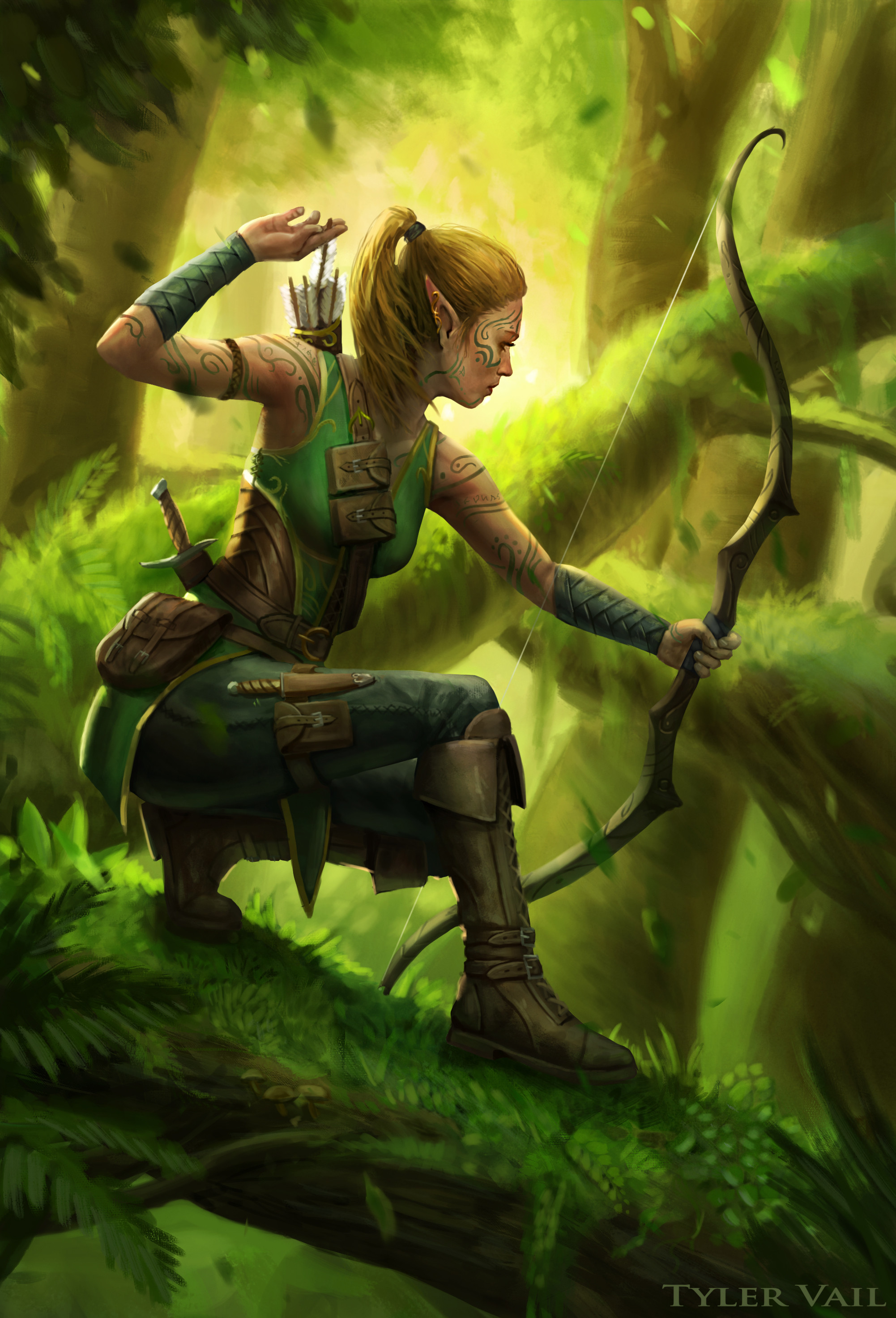 tyler-vail-elven-ranger-tyler-vail2.jpg (2002×2944)-花瓣网