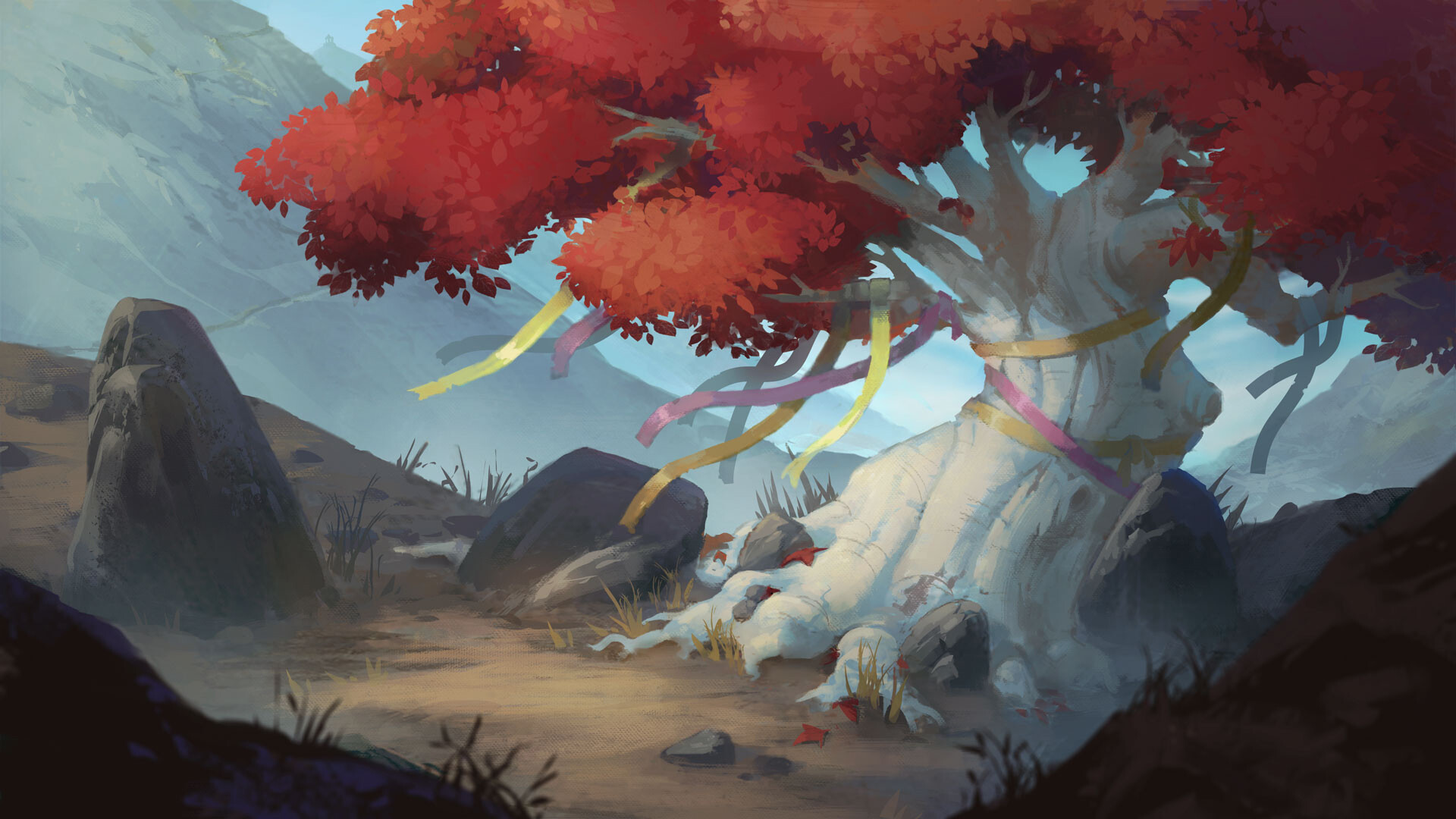 ArtStation - Sacred tree