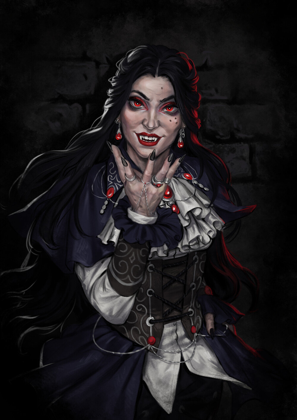 ArtStation - Definitely not a vampire