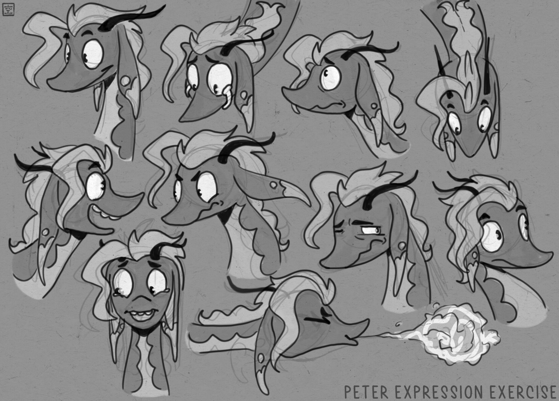 ArtStation - Peter Expression Exercise