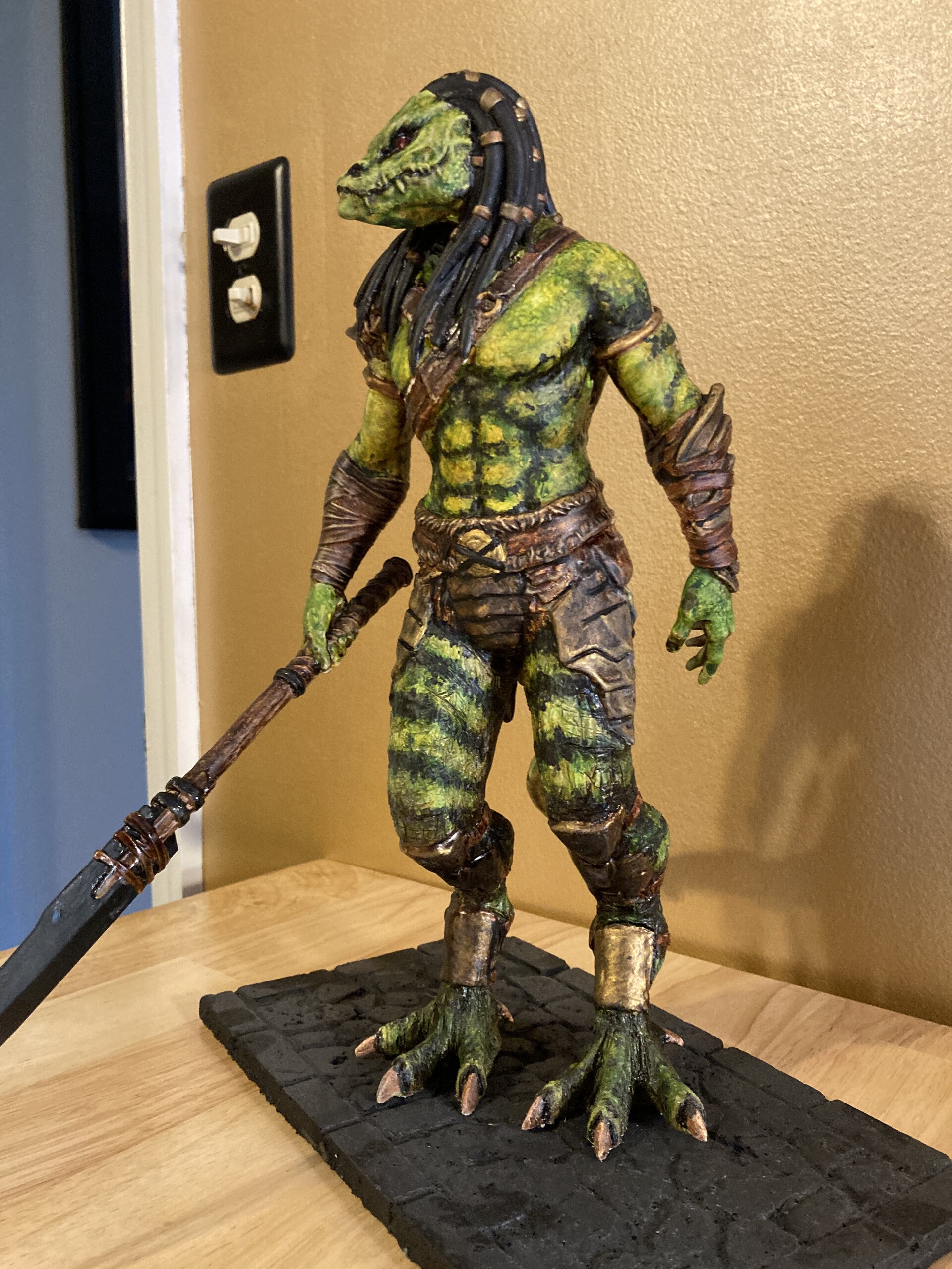Joe Heil - Kitbash dragon dinosaur man
