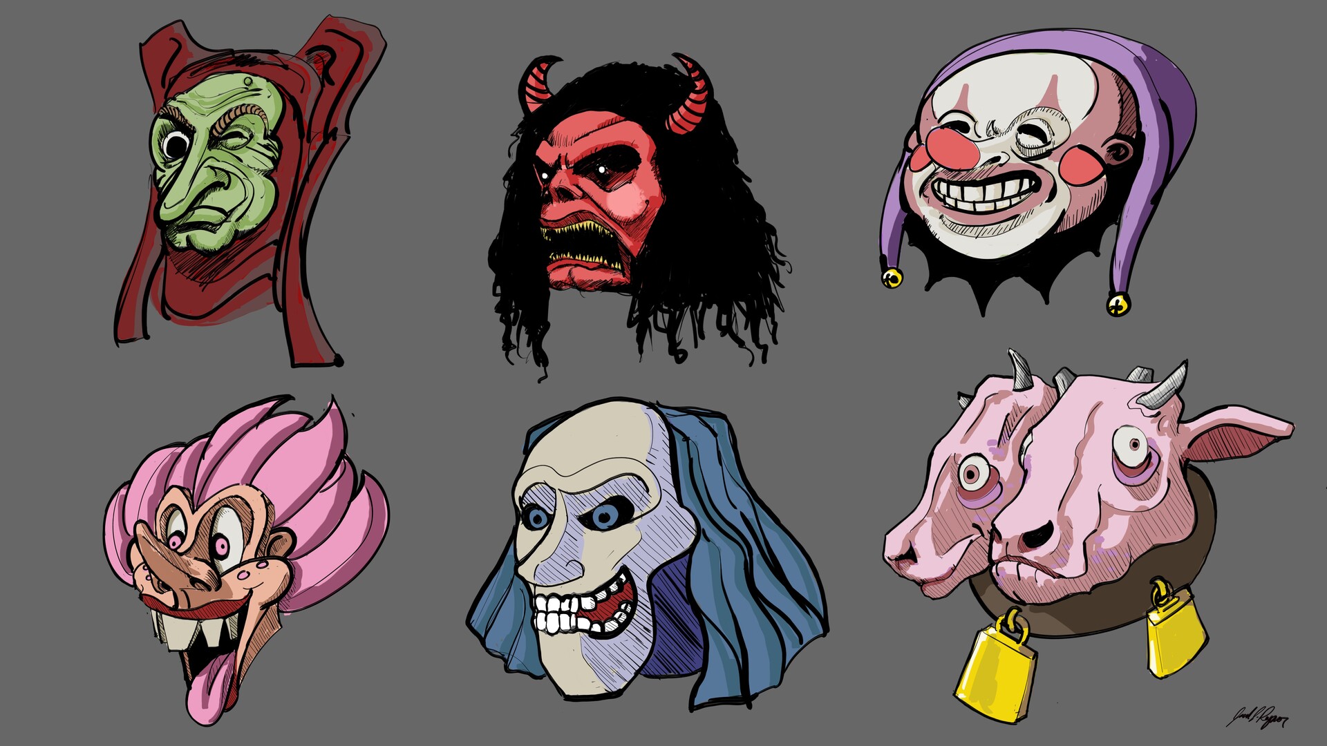 Jake Raymor - Fallout 76 - UI Art Collection