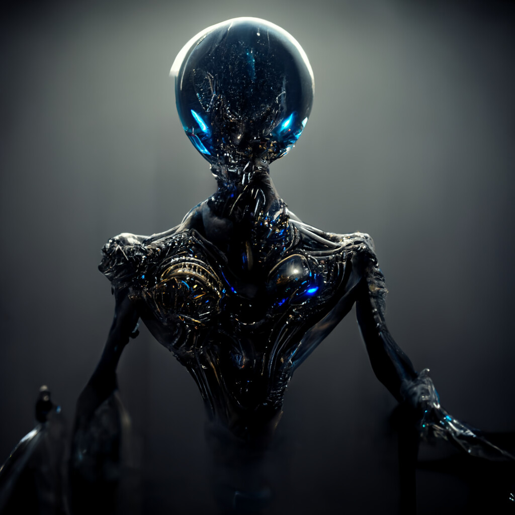 ArtStation - Alien from midjourney