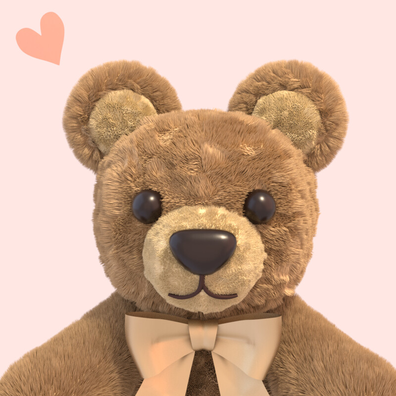 ArtStation - teddy bear