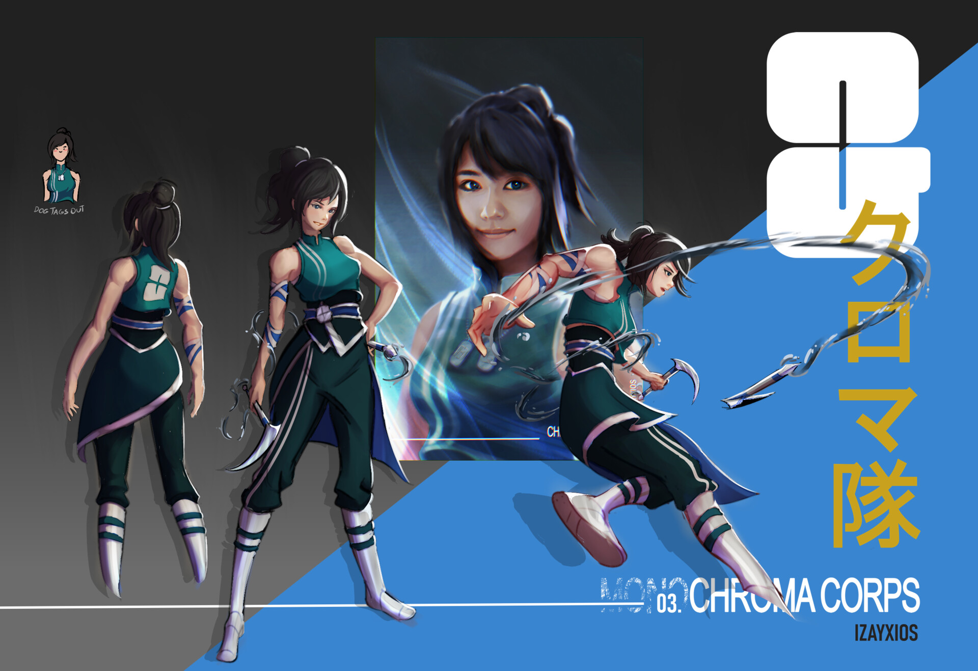 ArtStation - Chroma Corps Cadet: Vorpal Vortex