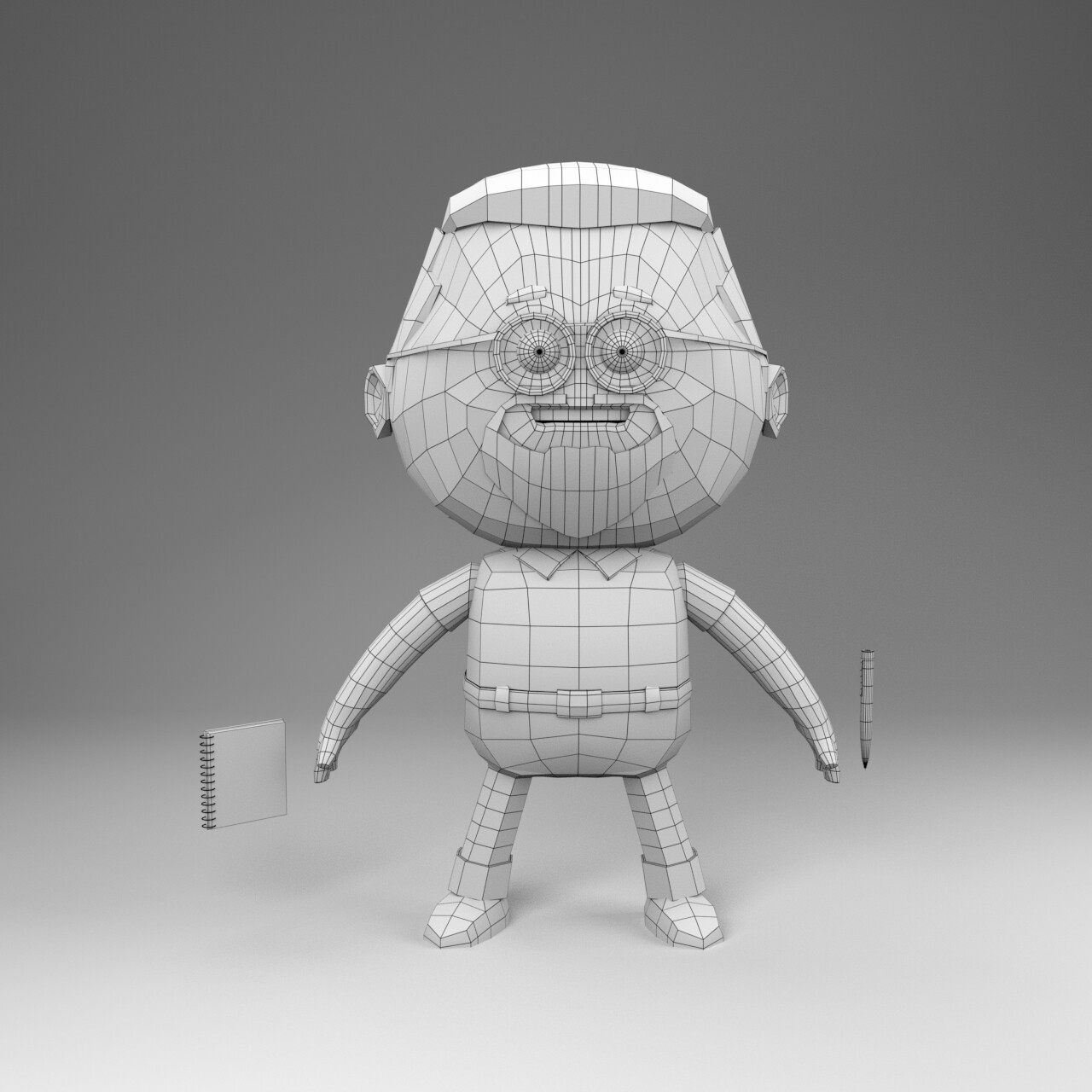 Prathmesh Mali - Bob - Toonish 3d Charecter