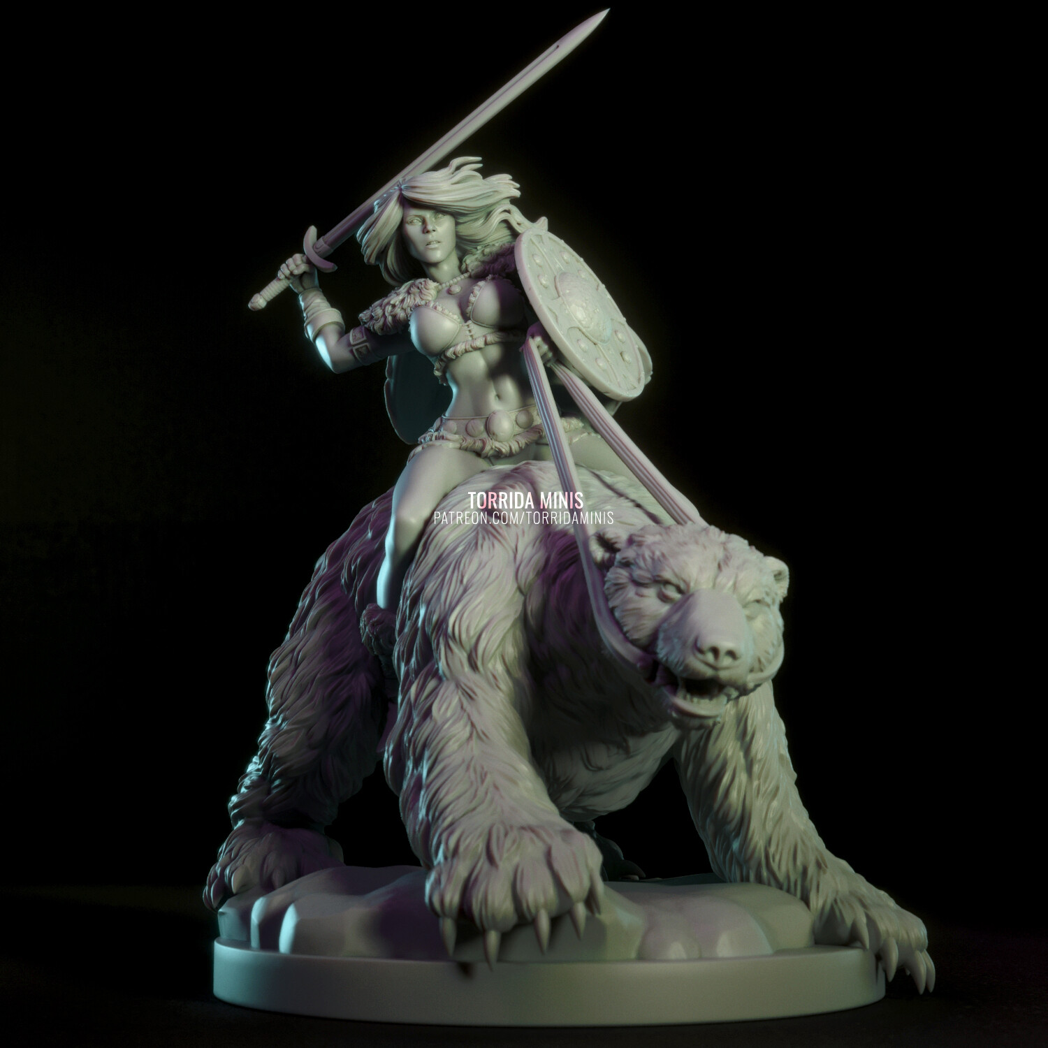 Rumple Minze Polar Bear Model