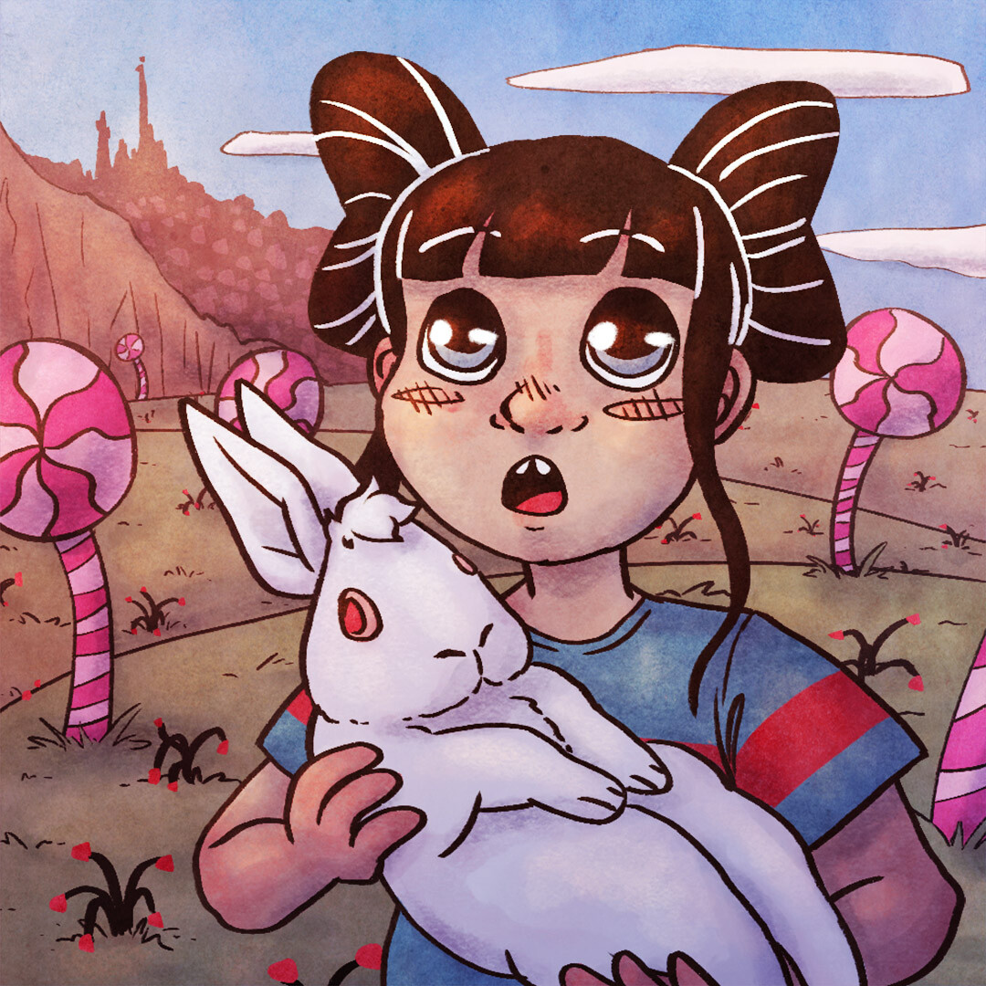 ArtStation - Super Mega Awesome Cute Fun Adventure! Webtoon link