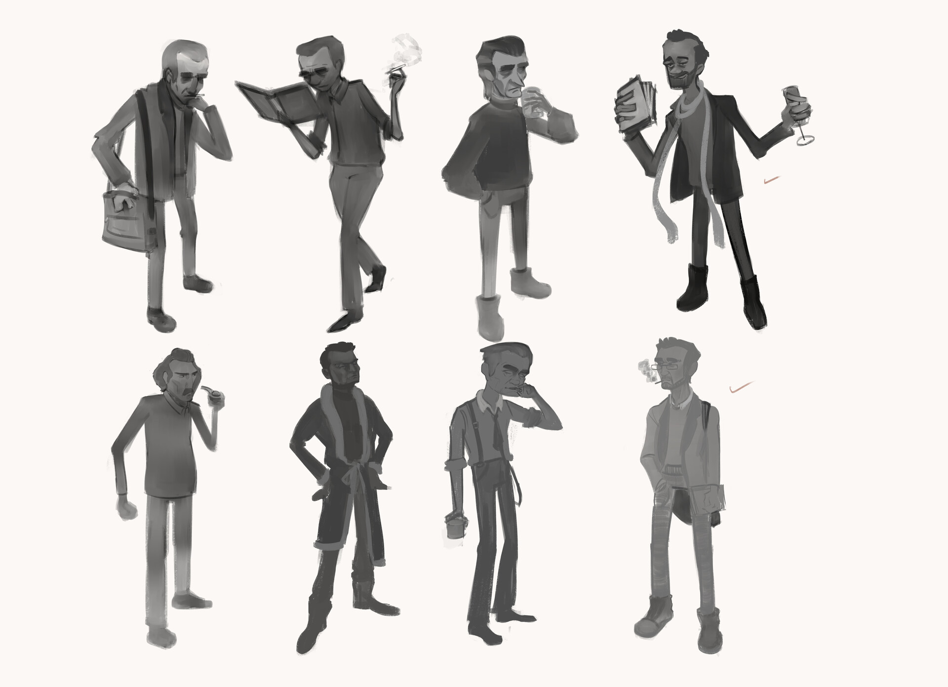 Gaby González - Misery - character and world design