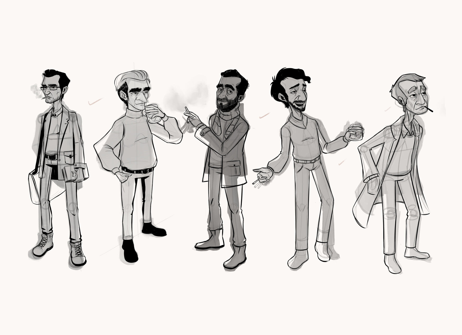 Gaby González - Misery - character and world design