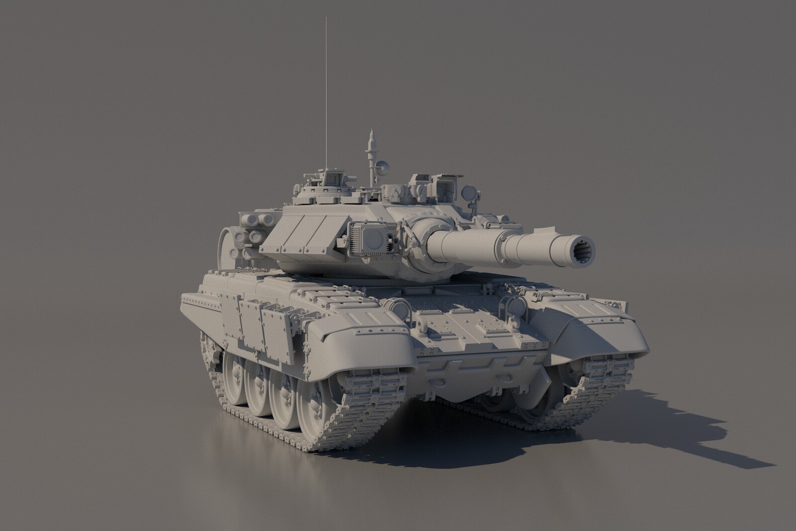 Sargis Mkrtchyan - Stylized T90 tank