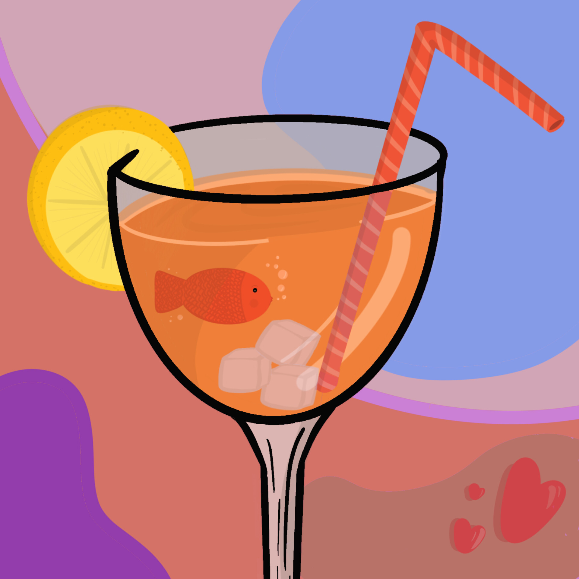 ArtStation - Fish in glass