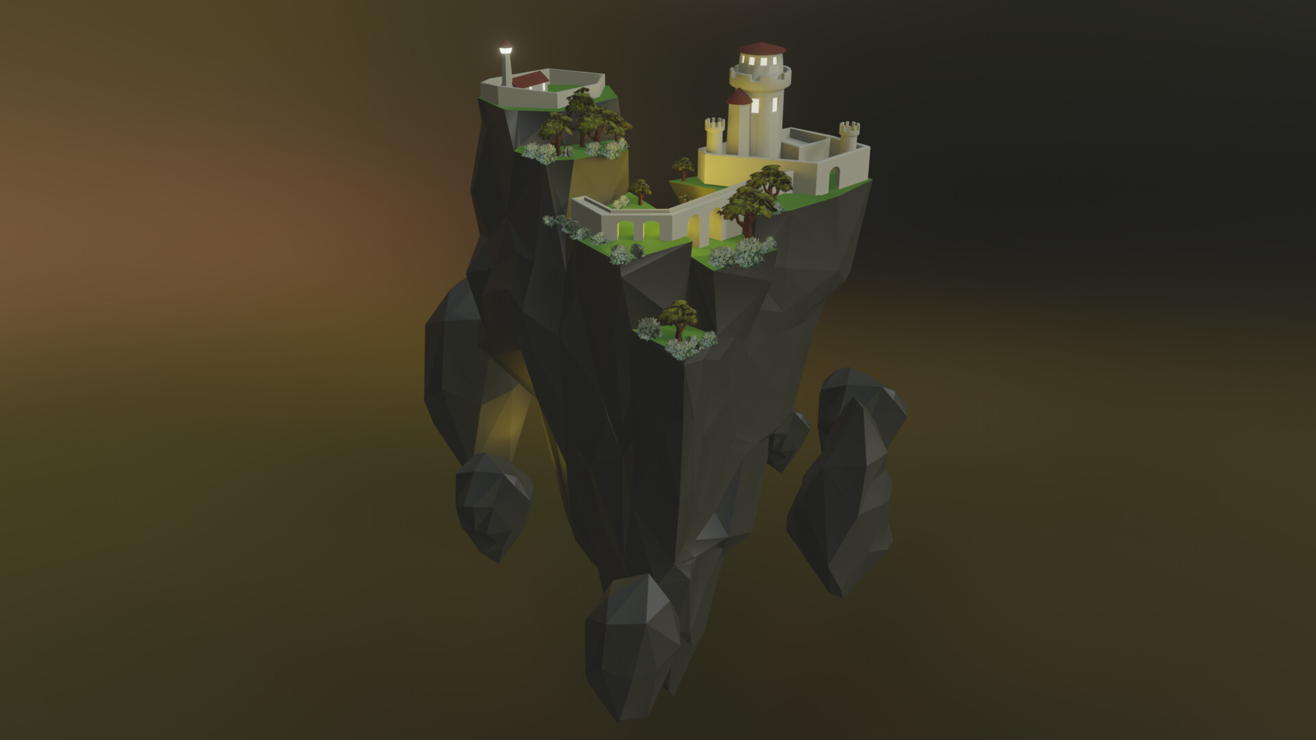 ArtStation - Flying Castle