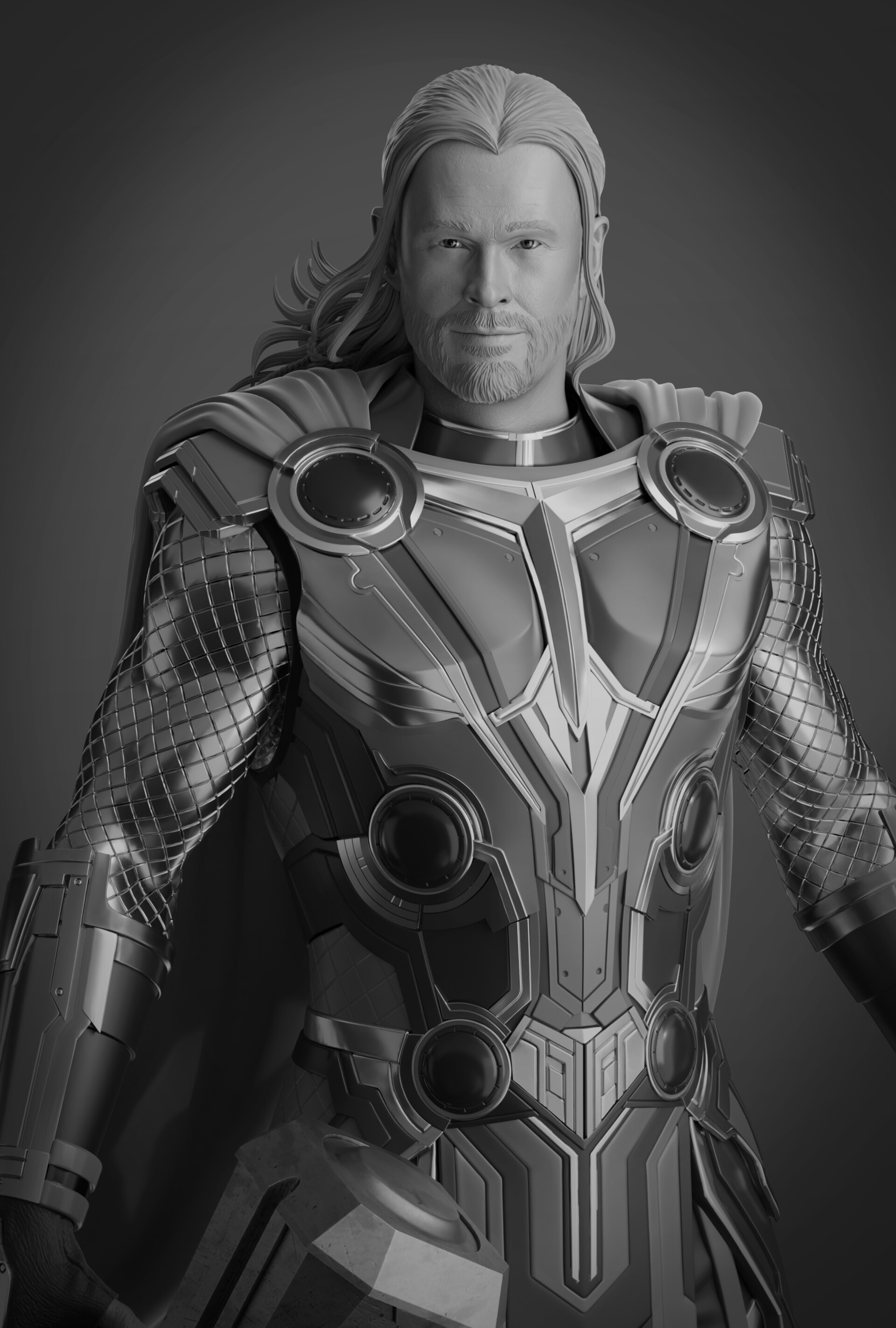 Black And White Thor