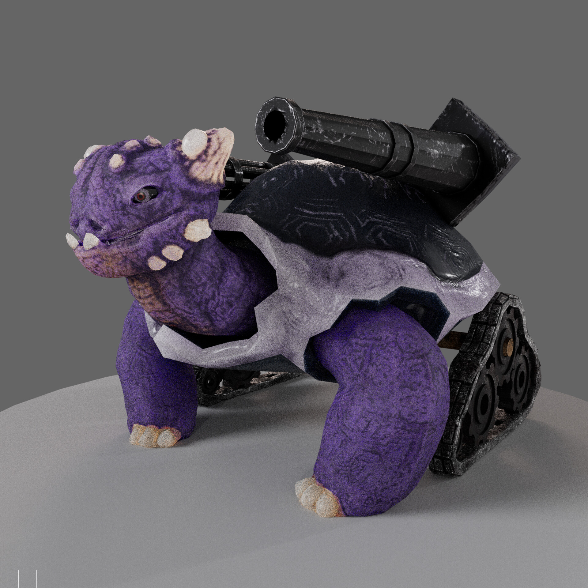 Abhishek Dutta - Sci-fi stylized Battle Tortoise