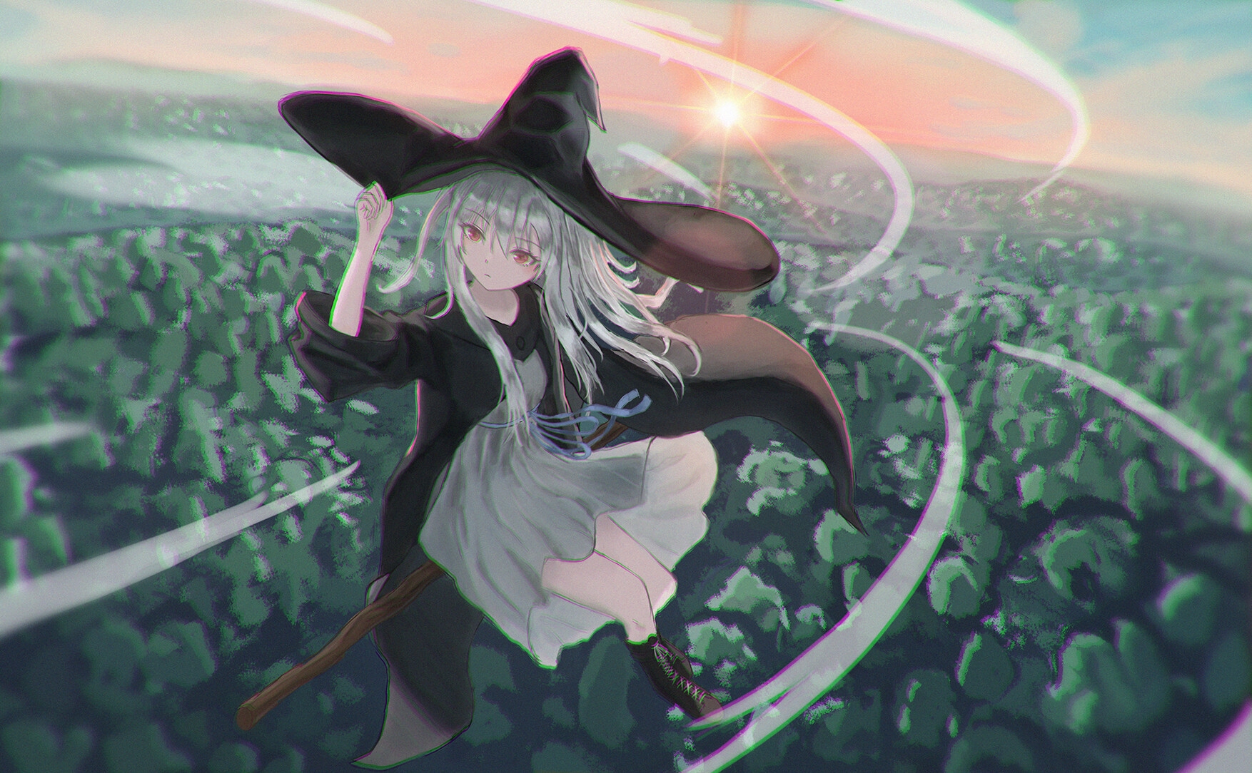 ArtStation - Flying Witch