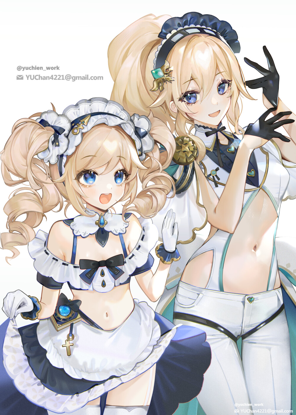 ArtStation - Barbara＆Jean_maid