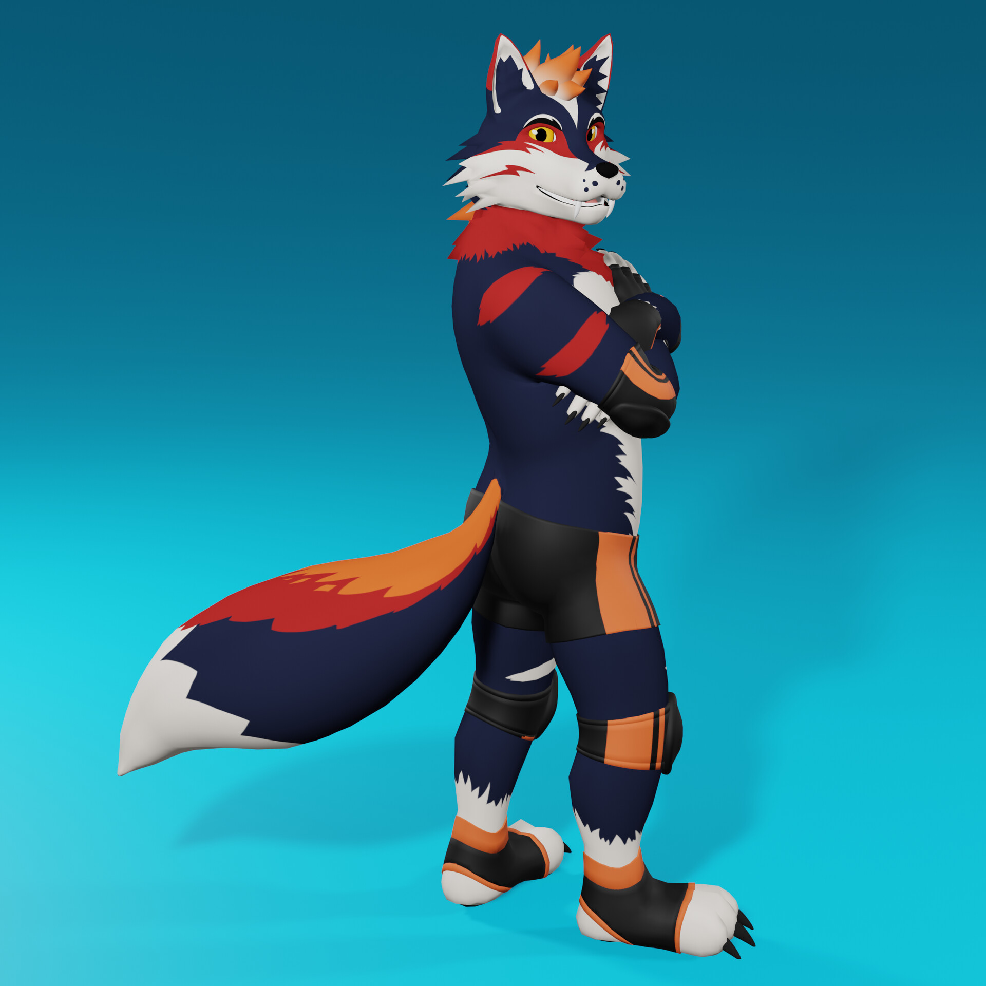 ArtStation - Anthro Fox Avatar