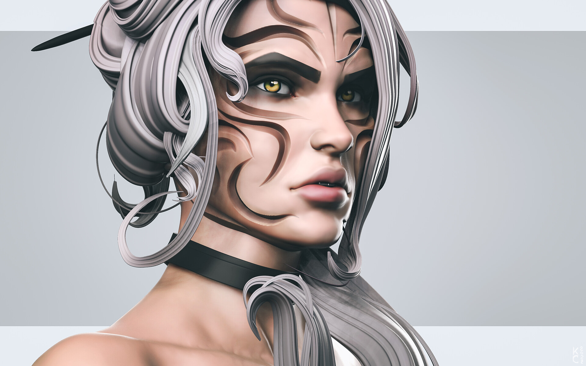 ArtStation - -WOUNDED&MARKED-