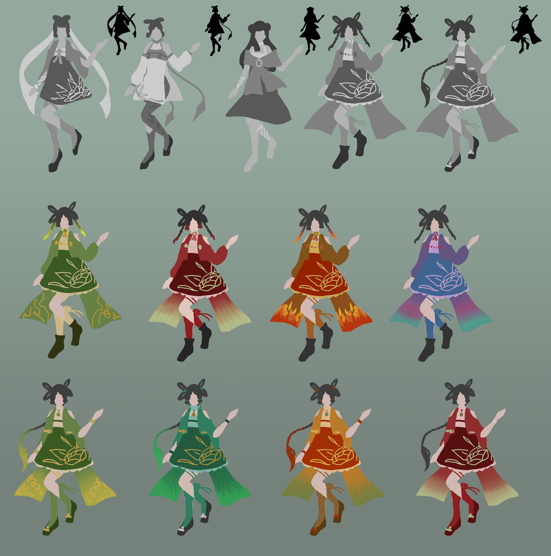 Nay Chi Khaing Zaw - Yun Yao (Genshin Impact Fan OC)