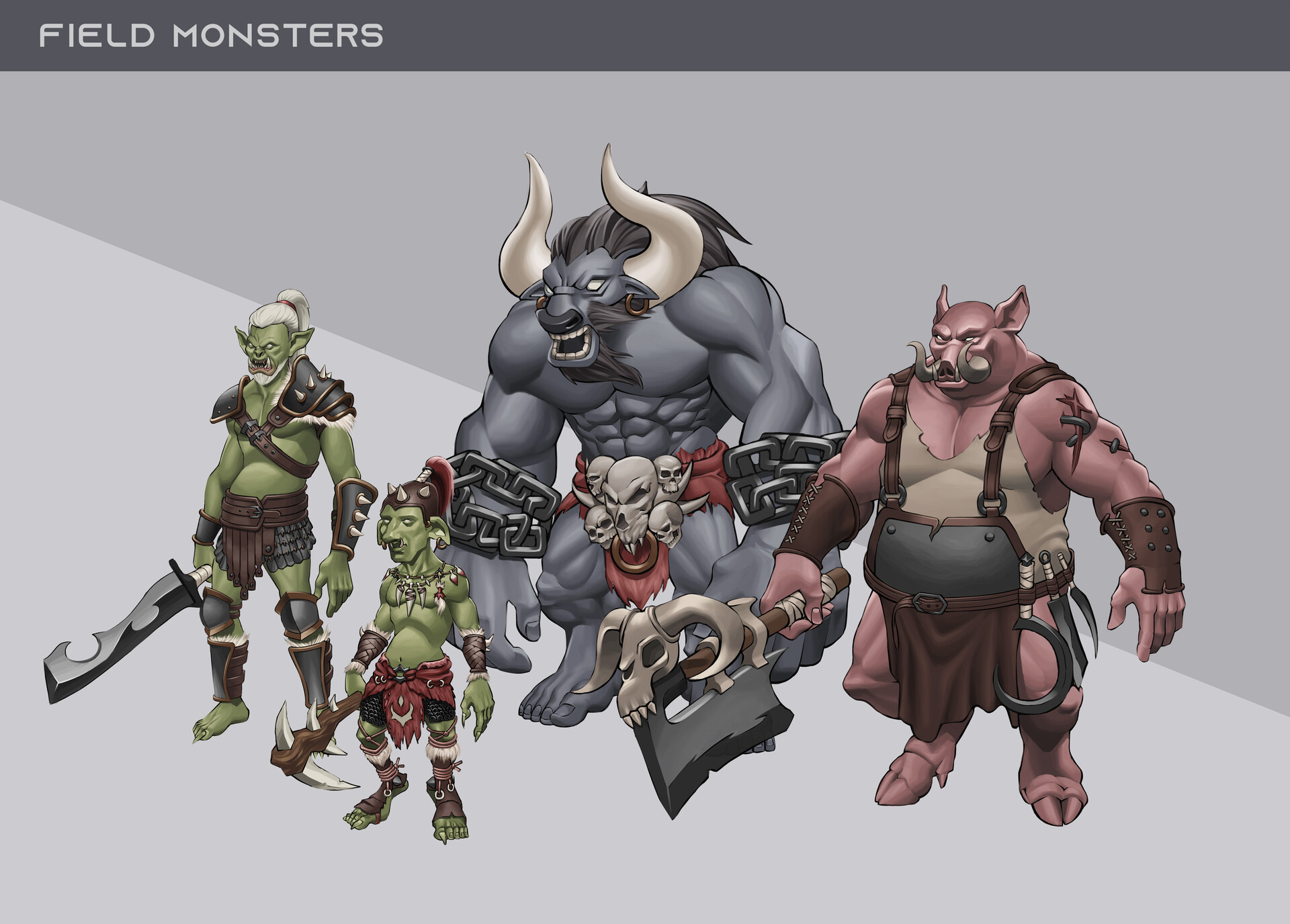 ArtStation - Field mosters