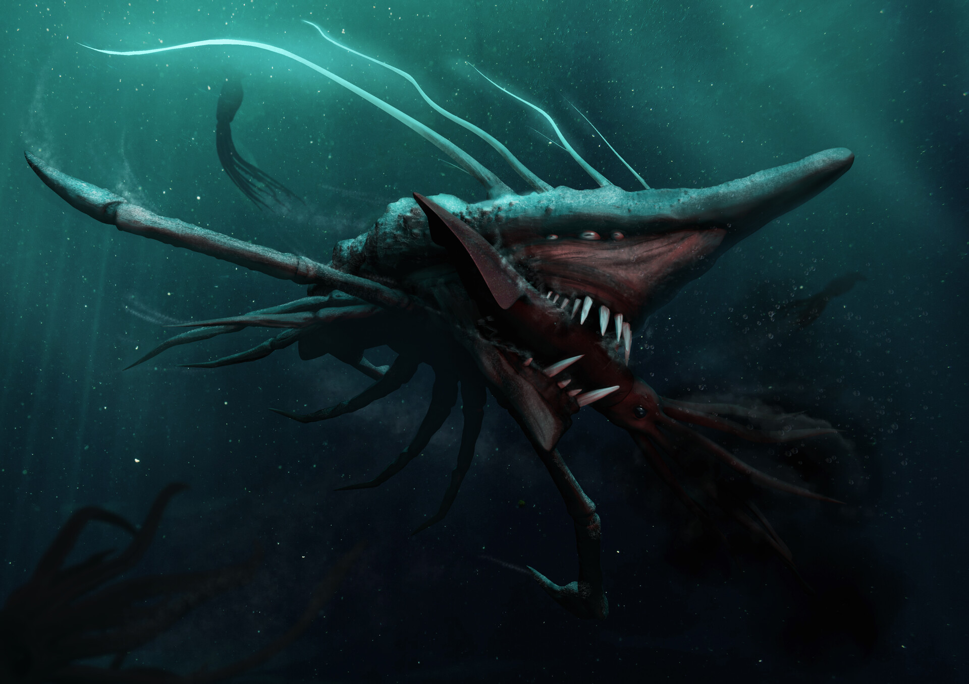Deep Sea Monsters Art